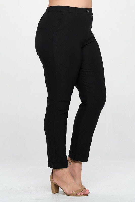 SKY Straight Pants - Curvy & Stout