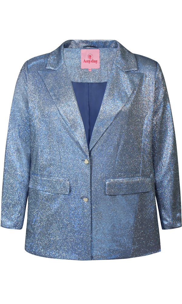 Trine Glimmer Blazer - Curvy & Stout