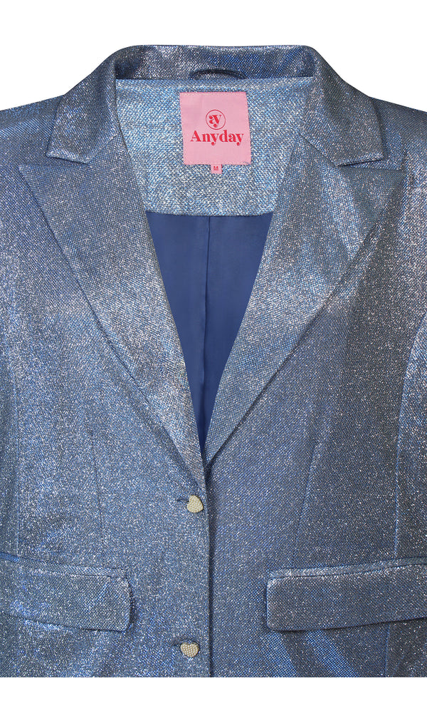 Trine Glimmer Blazer - Curvy & Stout