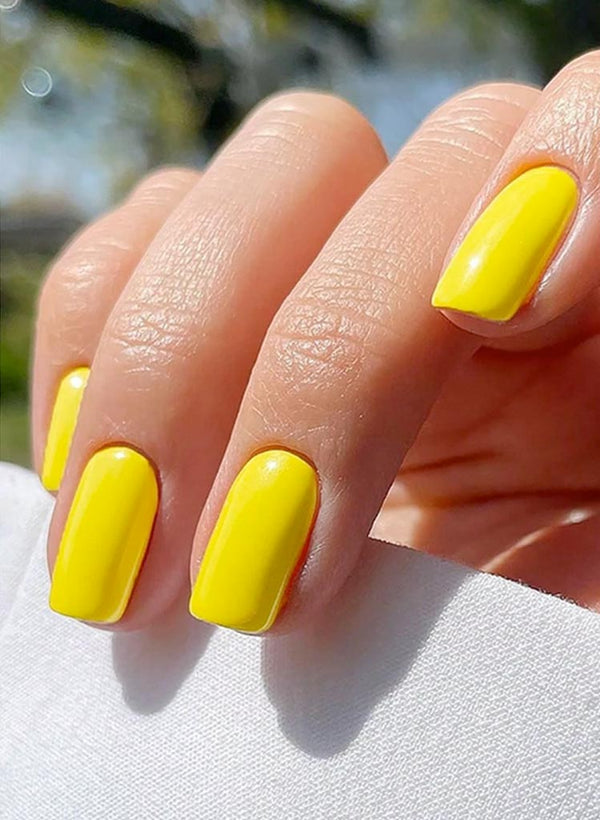 L.A Colors Naglalakk - Gult - Curvy & Stout