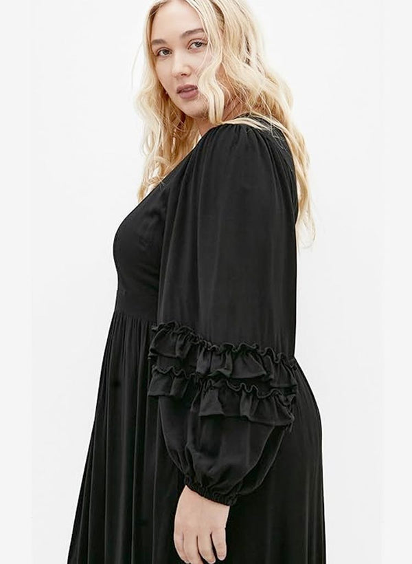 Malia Maxi Kjóll - Curvy & Stout